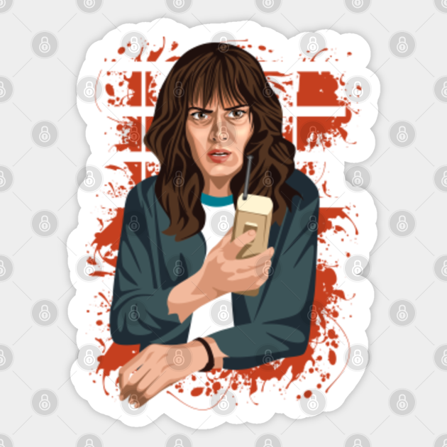 Joyce Stranger Things Joyce Byers Sticker Teepublic